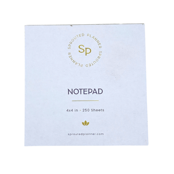 Square Notepad - Garden - Sprouted Planner