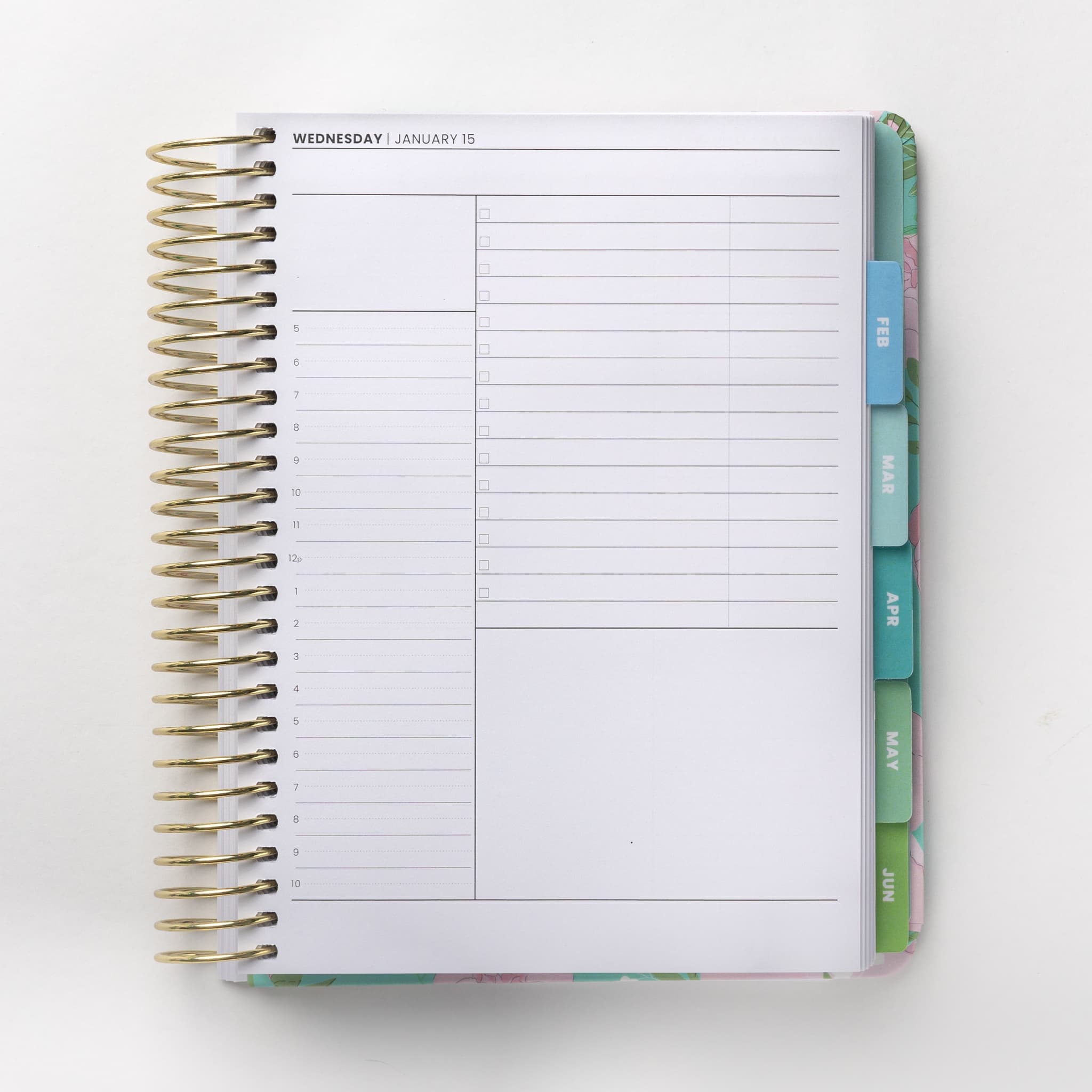 2025 Daily Planners - Swanky Charcoal Pairings - Sprouted Planner