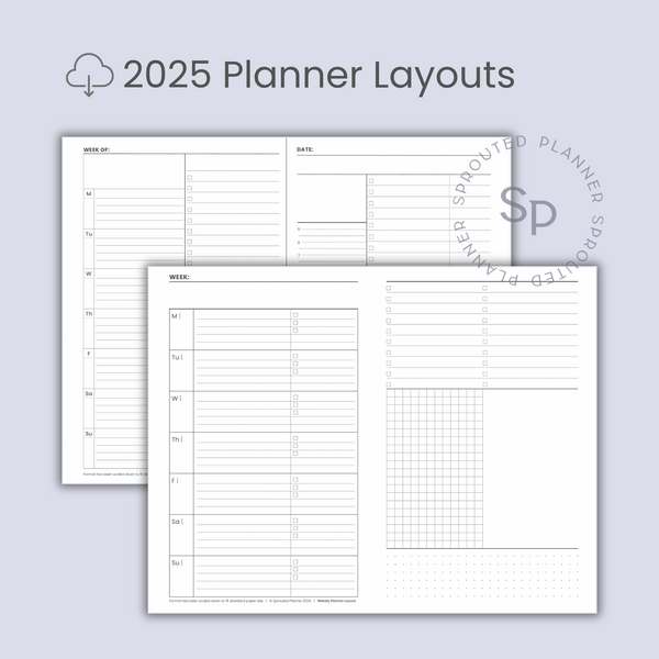 Shop All Planners - Sprouted Planner