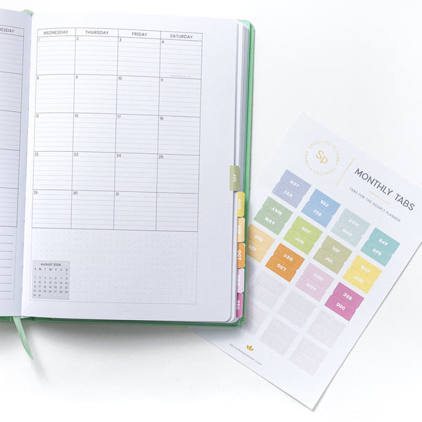 Monthly Tabs - Sprouted Planner